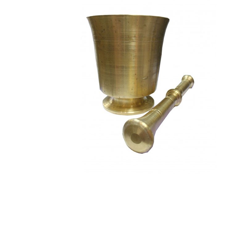 Copper pestle and mortar