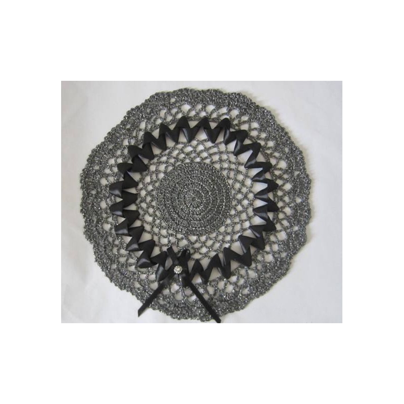 Ensemble de napperons noir
